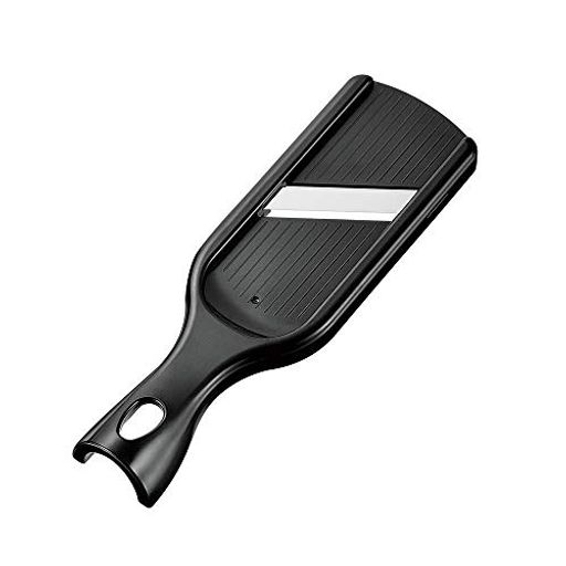 本体サイズ:17.4x5.3x2.3cm 刃部:ステンレス刃物鋼、樹脂部:ABS樹脂 生産国:日本 耐熱温度:100度