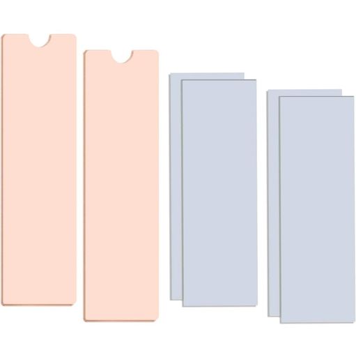 ノートパソコンメモリSSDm.22280銅ヒートシンクキット。 [本体材質:銅]熱伝導率:401W/mK;寸法:77mmx22mmx1mm/3.03フィートx0.86フィートx0.04フィート(長さx幅x高さ);重量:0.25オンス14グラ...