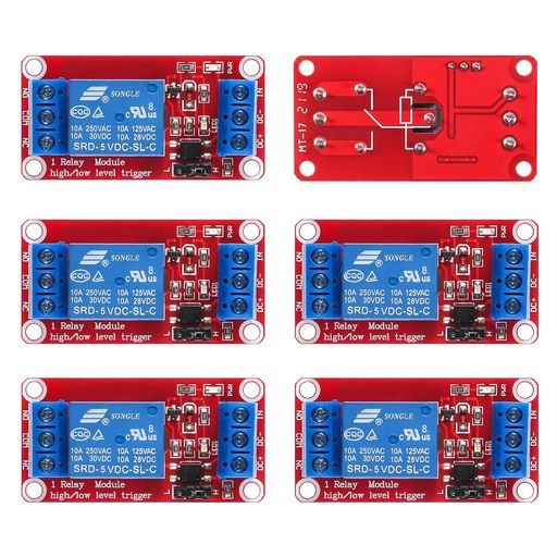 【モジュールパラメータ】このモジュールは、AC 250V/10A、DC 30V/10Aの大負荷に対応するノーマル・オープン・インターフェースのリレーを使用しています。トリガー電流5mA、動作電圧5V。モジュールサイズは50mm * 26mm...