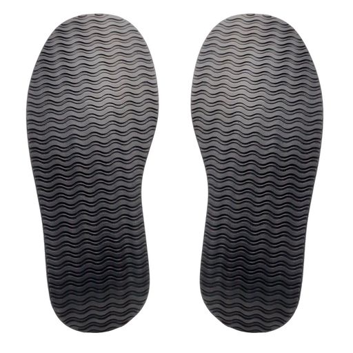 扁平足 【水波紋デザイン】サイズ:325x130mm、厚さ4mm、ブラック、1ペア。表面に施された水波紋デザインは、濡れた床でも優れた牽引力とグリップ力を提供し、滑りにくさを大幅に向上させます。 【高品質ゴム素材】耐久性の高い合成ゴムを使用...