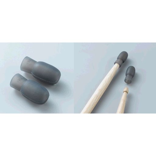 スティックのチップに差し込んで使用する練習用アイテム 練習パッドのような適度なリバウンド感が得られるので、様々な場所でトレーニングが可能です 1パック=2個入り