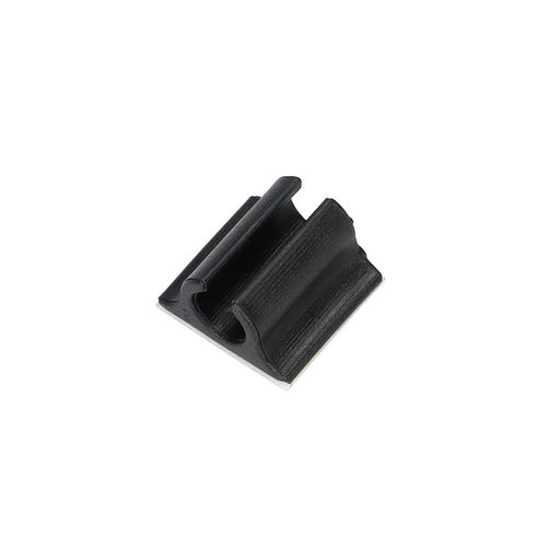 配線チューブが固定できる専用ホルダー 両面テープ付きで取り付け簡単 エーモン ITEM NO.1115 配線チューブΦ5用 サイズ:20x20x11mm 入数:5個