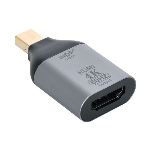 ノートパソコン、ゲーム。 入力: Mini DisplayPort オス 20ピン 出力: HDMIメス4K@60hz UHD。 Mini DisplayPort 1.2入力とHDMI 1.4出力に対応。 HDMIの最高ビデオ解像度4K@6...