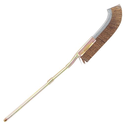 全長:約240mm 形状:先曲がり 材質:ラッピング線 強い研磨力を必要とするサビ取りなどに 金属製品のサビ取り、ペンキはがしなどに