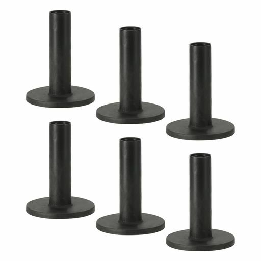 カラー:黒;素材:ゴム;全体サイズ:70x52mm/2.8x2(長さx直径);ロッドの長さ:65mm/2.6;パッキングリスト:ゴム製ゴルフティー6個 特徴:柔軟でしなやかなゴム素材で、90度まで曲げることができ、しっかりとしたホールド感が...