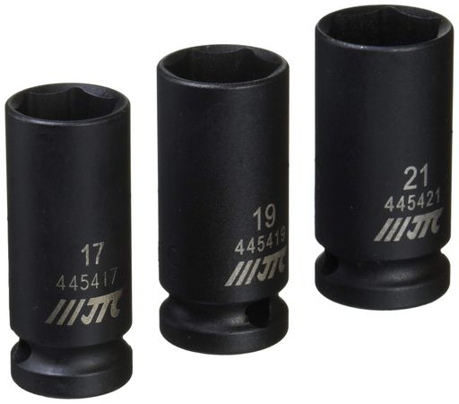 6ポイント 差込:12.7mm 全長:55mm 17mm外径24mm 19mm外形26mm 21mm外形28mm 3本セット