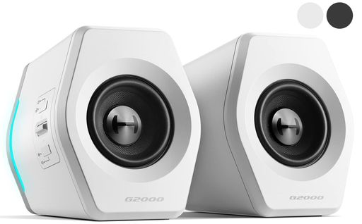 ゲーム 多様な接続方法:Edifier G2000スピーカーは、Bluetooth、USB、AUXの3種類の接続方法に対応しており、様々なデバイスと互換性があります。音源を自由に切り替えることができます。 音楽/ゲーム/映画の3つのEQモー...