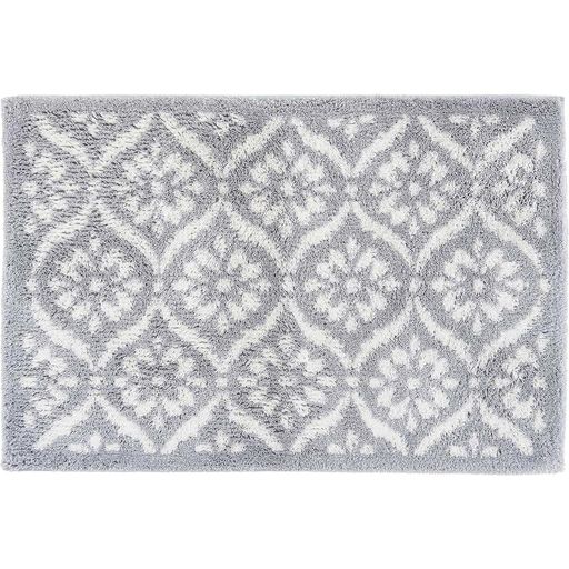 サイズ:約45cmx60cm マットの高さ:約15mm 品質:アクリル100%(特殊吸水素材・抗菌防臭加工) 生産国:中国 重量:440グラム