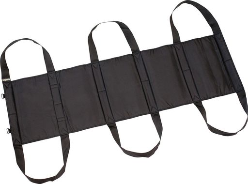 素材:(本体)ナイロン、(テープ)ポリプロピレン サイズ:幅39x長さ132cm 重量:0.5kg 原産国:中国 付属品:収納袋