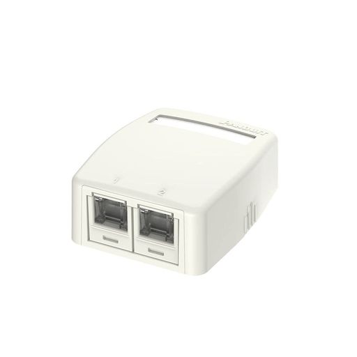 ジャックにはシャッターがついているので防塵機能があります。 シャッターの構造が押し出し式なので、パッチケーブルの抜き差しがしやすくなっています。 従来品よりサイズが小さくなり、取扱いやすくなりました。 カラーアイコン(別売り)の取り付けが可...