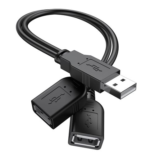 注:USBケーブルスプリッターは、カーオーディオ、アンドリオッドオート、アップルカープレイには対応していません。 このUSBパワースプリッターは、高出力デバイスの使用にはお勧めしません。 USBスプリッターYケーブルデータ転送と充電をサポー...