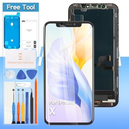 🎁【対応機種】:For iPhone X 5.8 インチ A1865, A1901, A1902, A1903 モデルに対応 交換修理用液晶パネルセット。ご購入した前にご端末のモデルをご確認のほどよろしくお願いいたします。壊...