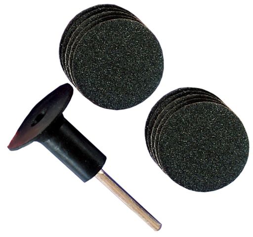 ディスク径:直径20mm 軸径:2.35mm ペーパー径:直径21mm 粒度:#150、#220 内容量:10枚 許容最高回転数:20000回転/分以下 対応工具:電池式ミニルーター、電動式ミニルーター、フレキシブルシャフト 用途:金属、木...