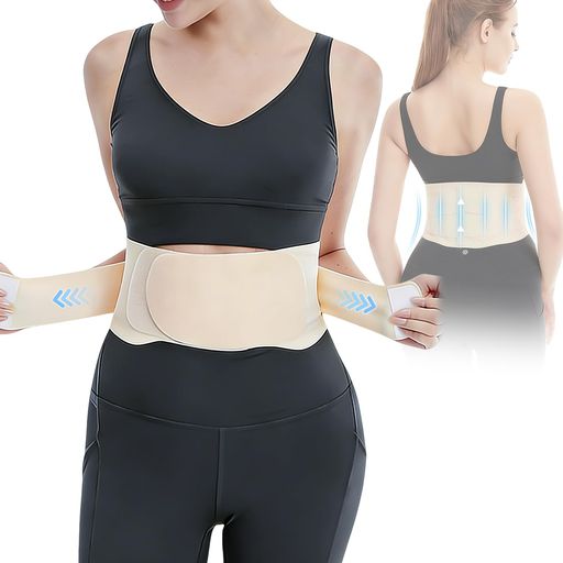 【腰のフィット感とサポート性にこだわり抜きました】腰サポーター座り仕事が多い日も、動き回る日も、腰まわりの「軽やかさ」と「安心感」を求める全ての方へ。独自の2層構造(内側ベルト+左右2本の補助ベルト)が、腰にぴたりとフィットするホールド感を...