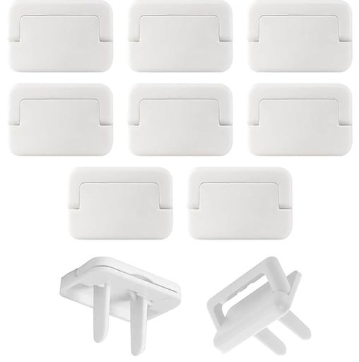 ソケットカバーx10個、サイズ:3x2x1.75cm、色:白、材質は耐衝撃性に優れたABSを使用しています。(純手作業で包装されているので、数が足りないことがわかったらすぐに連絡してください。) 高い耐衝撃性、高い耐熱性、難燃性、総合性能の...