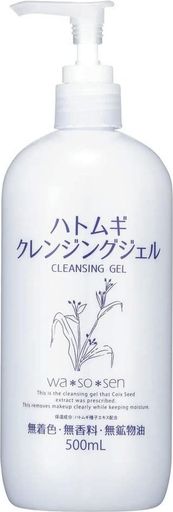 美容成分の働きでうるおいながらメイク&amp;毛穴汚れOFF 内容量:500ml 全成分:水、イソステアリン酸PEG-8グリセリル、DPG、BG、PEG-400、ハトムギ種子エキス、ヒアルロン酸Na、カルボマー、EDTA-4Na、水酸化Na...