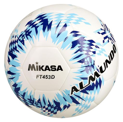 日本サッカー協会検定球 4号球 人工皮革 直径約20cm、円周約63.5~66cm 重量約350~390g 推奨内圧0.610~0.820kgf/cm2 星(塗り潰し)シームロック製法:ボールのパネル間を縫い合わせ、特殊接着技術を用いた製法