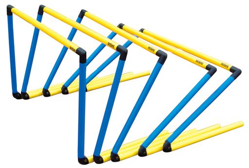 サイズ:(バー直径)(φ)32x(W)930x(L)560mm 重量:約1.3kg/台 材質:ABS 台湾製 六角レンチ付き 支柱の角度を変えることで高さが7cm~60cmまで変えられます。 折り畳み式なので、持ち運びに便利です。