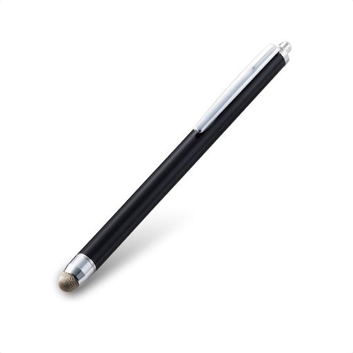 導電繊維製のペン先により、スムーズな快適操作ができるタッチペンです。 さらさらと滑り心地がよく、なめらかな操作を実現する導電繊維製のペン先を採用。 指先でのタッチ操作と違い、液晶画面を汚さずに操作可能です。 タッチ操作はもちろん、スライド、...