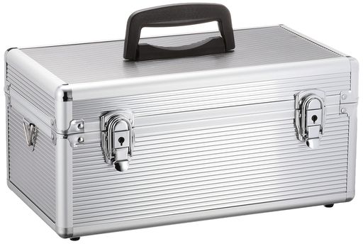 製造国:中国 商品サイズ(約):W37xD21.5xH19.5cm 内寸(約):W34xD18xH15.5(11.5+4)cm 商品重量:1.6kg 用途に合わせて移動できる仕切り付き。(仕切板枚数:2枚) 大切な収納物を守る鍵付き。 最大...