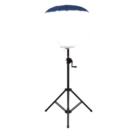 定格:電圧100~240V・電流5.5A(全灯)2.9A(半灯)・周波数50/60Hz・消費電力490W(全灯)245W(半灯)、ファン:定格電圧DC24V・定格電流0.52A 全体重量:21.6kg(三脚含む)、バルーン:反射・直径120...