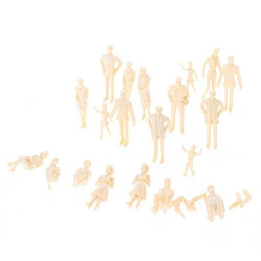 40体のフィギュアセット: 40体の人形が含まれ、男性、女性、子供、大人など、様々なモデルの数字があります。 未塗装で着色可能: 塗装することで、あなたのDIYのクトを楽しみ、独自の風景を作り出すことができます。 風景模型用: レイアウトと...