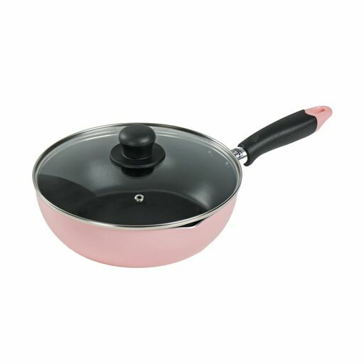 一人分料理、炒める、煮る、調理 製品サイズ:(約)全長38x幅23.5x高さ12.5cm、満水容量/2.3L 製品重量:(約)0.94kg 表面加工:本体/内面:ふっ素樹脂塗膜加工、外面/焼付け塗装、材料の種類:本体/アルミニウム合金、はり...