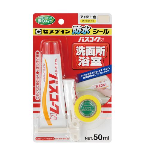 防水シール 洗面所、浴室 原産国:日本 梱包サイズ:30.0 x 125.0 x 205.0 mm