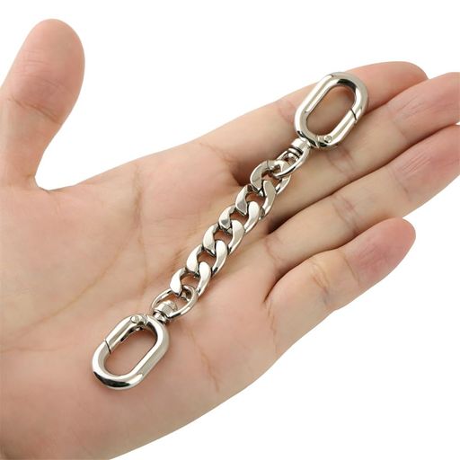 パッケージ内容:2個延長チェーン 使いやすさFUSSED:各チェーンの両端には金属製の留め具があり、留め具は耐久性に優れ、バッグに簡単に取り付けられるので、バッグの延長チェーンとして使用するのに適しています。