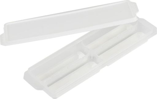 商品サイズ:幅8x奥行26.5x高さ4cm 重量:0.09kg 素材・材質:トレー上部/ポリプロピレン(耐熱温度/100度、耐冷温度/-20度)、トレー下部/熱可塑性エラストマー(耐熱温度/50度、耐冷温度/-20度)、ふた/ポリエチレン(...