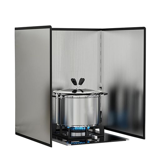 【使用が便利】展開して立って使用することができて、かまどの周囲を保護して油の汚れと熱を遮断して、かまどの台の清潔さと周囲の電気製品を保護します。 【高品質のステンレス鋼】防熱板は高品質のステンレス鋼で作られており、防火および油除去層、酸ベー...