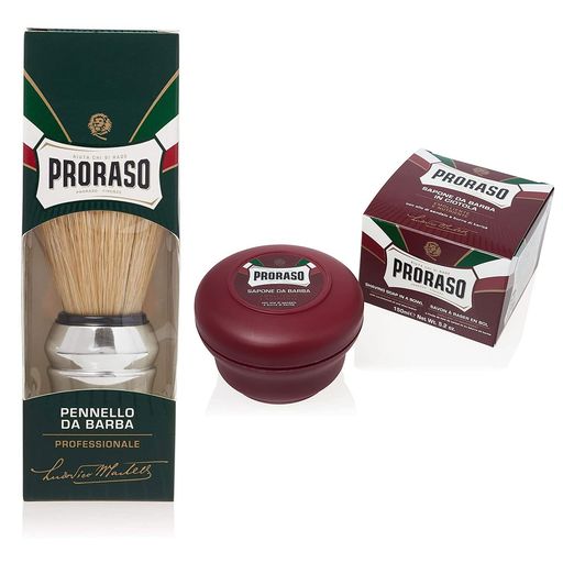 PRORASO(ポロラーソ)の豚毛100%のシェービングブラシです。PRORASO(ポロラーソ)の豚毛100%のシェービングブラシです。 髭剃り PRORASO(ポロラーソ)の豚毛100%のシェービングブラシです。 PRORASO(ポロラー...