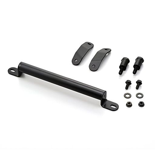 適合車種:アクシスZ(17-21) パイプ径:φ22.2mm 耐荷重:1kg 車種専用設計でボルトオン装着可能