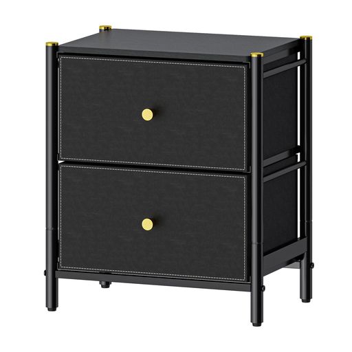 製品サイズ:(約)幅46.5x奥行32.5x高さ54cm 製品重量:(約)5.4kg 素材・材質:本体フレーム・補強ワイヤー/スチール(粉体塗装)、天板/合成樹脂化粧繊維版(メラミン)、引出 芯材/MDF・厚紙、引出 生地/ポリウレタン・ポ...