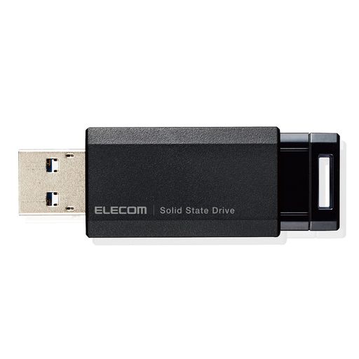 読み込み最大600MB/s、書き込み最大500MB/sの高速データ転送を実現するUSB3.2(Gen2)対応外付けポータブルSSDです。※USB3.2(Gen2)でご使用になるには、機器側がUSB3.2(Gen2)に対応している必要がありま...