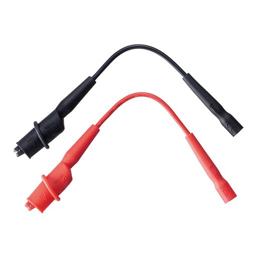 適合テストリード型名:TL-21a、TL-21M、TL-23a、TL-25a、TL-61、TL-84、TL-91M、TL-91、TL-95 テストリード棒の先端に差し込み用のアリゲータクリップ大(ワニ開口径約9mm) 全長約0.2m パター...