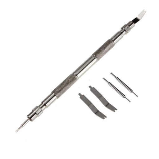 11セットを持っておくと便利な腕時計ベルト交換用工具です。 2ベルトとケースの接続部分に差し込み、バネをずらすことによってベルトの取り外します。 3腕時計ベルトの交換はもちろん、腕時計の修理も対応できます。 4替え先:細いY先x2、太いY先...