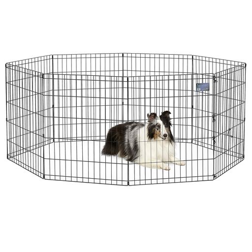 MidWest Foldable Metal Exercise Pen / Pet Playpen 30"H