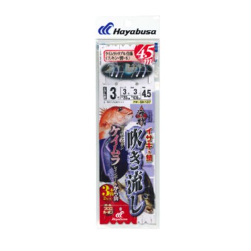 鈎:3号 ハリス:3号 幹糸:3号 オールフロロカーボン 3本鈎2セット 鈎:オキアミ専用 白