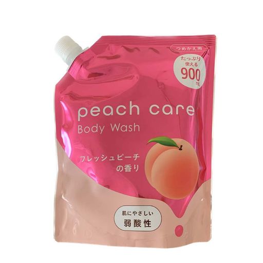 肌と同じ弱酸性の身体洗浄料です。肌の弱酸性状態をくずさず洗い しっとりとした洗い上がりです。 フレッシュピーチの香り