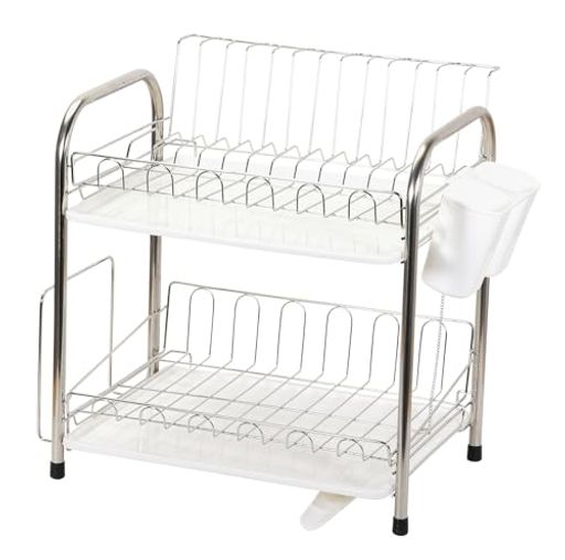 製品サイズ:(約)幅39.5x奥行29.5x高さ38.5cm (水切りポケット含まず) 製品重量:(約)1.368kg 材料の種類:本体・まな板受け/ステンレス鋼、トレー・水切りポケット・ノズル/ポリプロピレン(耐熱温度80度)、チェーン/...