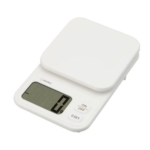 最大2kgまではかれる計量器です。デジタルスケールだから測定値が見やすい!1g単位で計量します。 コンパクトサイズで大画面表示。大きな数字で見やすい表示となっています。 押しやすい大きなボタンなどシンプル設計で使いやすい!ボタン周りに隙間が...