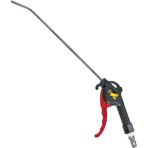 ロングな250mmノズル。 樹脂ボディのため、軽量で扱いやすい。 最高使用圧力:0.78MPa(8kgf/cm2) ニップル:R1/4