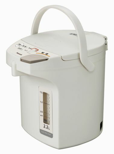 【省エネポット】:真空断熱材でかしこく節電&amp;上手に保温できる電気ポットです。【電動給湯式】:操作パネルに角ある給湯ボタンを軽くワンタッチすればお湯が注げるポットです。【カルキとばし機能】:沸騰時間を自動的に延長し、水道水のカルキとば...