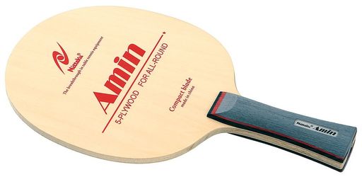 ブレード:154x148mm グリップ:フレア・100x24mm 5枚合板 板厚:5.9mm 重量:75g スピード:ミッドスロー 打球感:ミドル