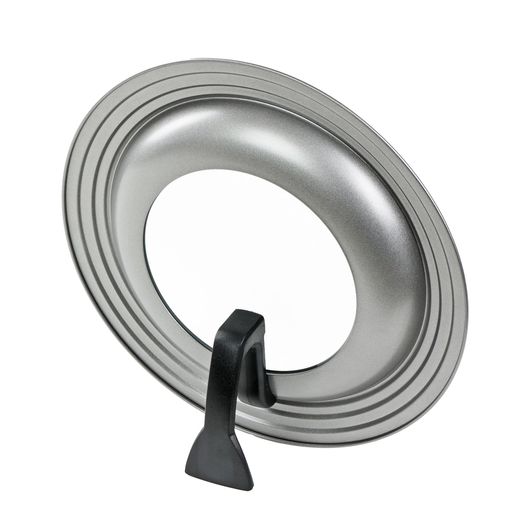 製品サイズ:(約)外径29.5x高さ8.5cm 製品重量:(約)0.44kg 素材・材質:本体/鉄(表面加工:ふっ素樹脂含有シリコーン樹脂塗装)、取っ手/フェノール樹脂(耐熱温度150度)、ガラス窓/強化ガラス(全面物理強化) 生産国:中国