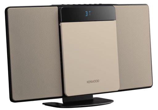 【コンパクトな縦型スリムデザイン】幅37.5cm、奥行き9.8cmのコンパクトな1BOXスタイルで、狭い棚や場所に余裕がないワークスペース、寝室などでもコンパクトに設置できます。お部屋間の移動にも便利なスタンド付きです。 【さまざまな音楽メ...