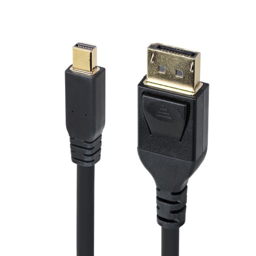 mDP - DisplayPort 1.4ケーブル:32.4Gbps帯域幅のDP 1.4ケーブル(3m)。ディスプレイストリーム圧縮(DSC)対応8K/60Hz (7680x4320)、4K/120Hz (3840x2160)、HDRメタデ...