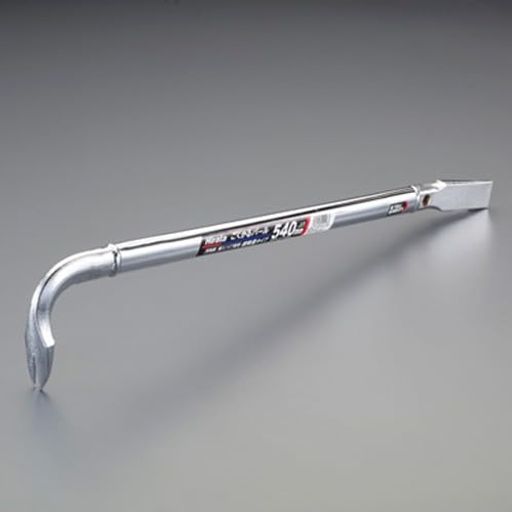 全長(mm)...750mm 重量(g)...1120 材質...機械構造用炭素鋼 落下防止金具の取付穴付 パイプは全体焼入の特殊鋼で強力です。