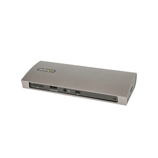 高性能Thunderbolt 3ドッキングステーション:ドライバー不要のインストール。3x ダウンストリームThunderbolt 4(40Gbps)ポート、4x USB-Aポート(3x 10Gbps/1x BC 1.2急速充電)、SDカー...